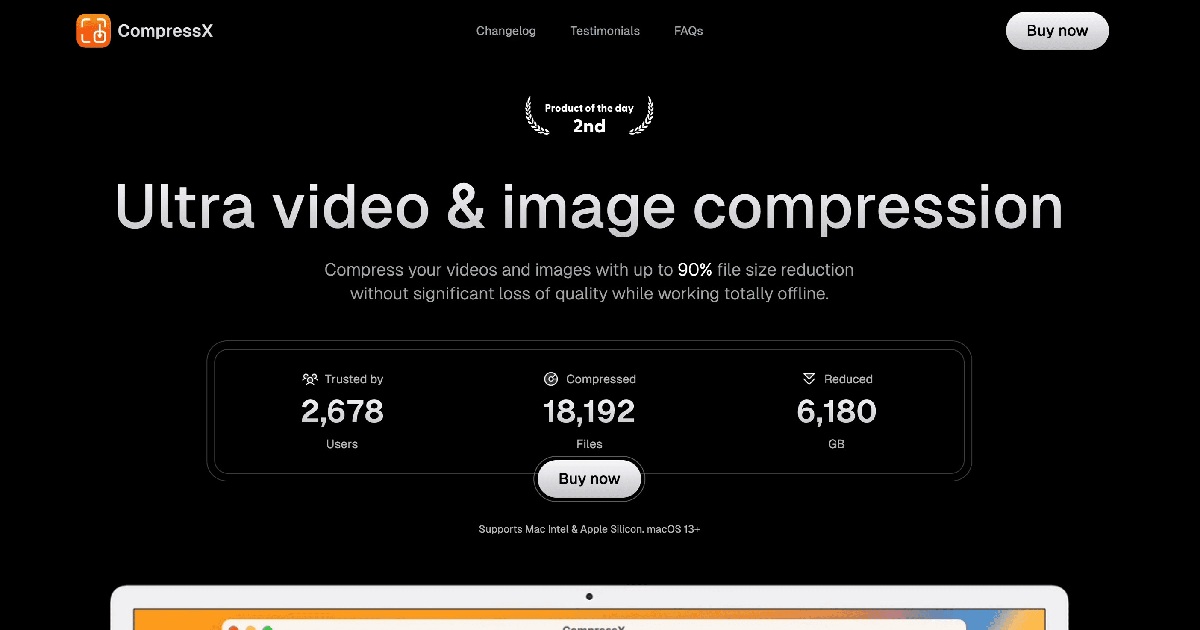 CompressX - One-Time Payment & Lifetime Subscription Tools - 1payment ...